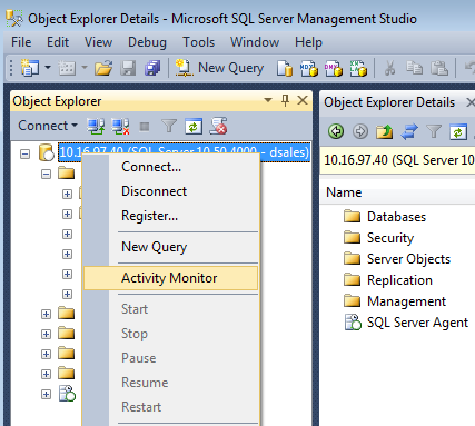 MSSQL — Activiry Monitor — เพื่อดู Table Lock หรือดู Process ต่างๆที่เกิดขึ้น | by Thanaroj ...