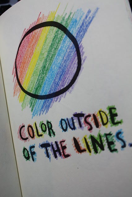 It’s Okay to Color Outside the Lines & Create a More Expanded Life ...