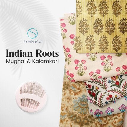 Indian Roots — Mughal & Kalamkari | by Symplico Prints | Medium