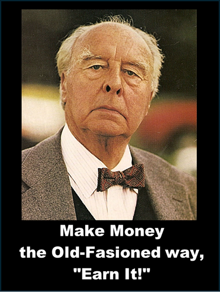 Make money the old-fashioned way, “earn it” | by Mark King | Medium