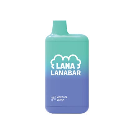 Lana bar 5000 disposable vape super mint flavor - lanavape.com - Medium