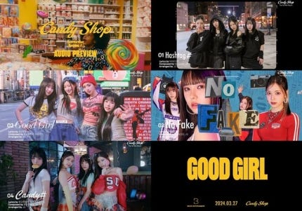 Candy Shop releases audio preview of their 1st mini album…produced by ...