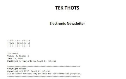 Old Geek Humor — “Top Secret Microsoft Code” (from Tek Thots vol. 2 ...