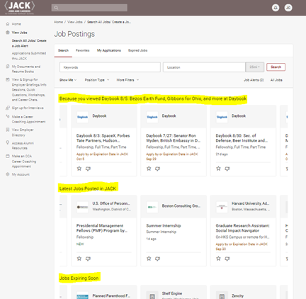 Value Proposition Design of HKS Office of Career Advancement (OCA) job ...