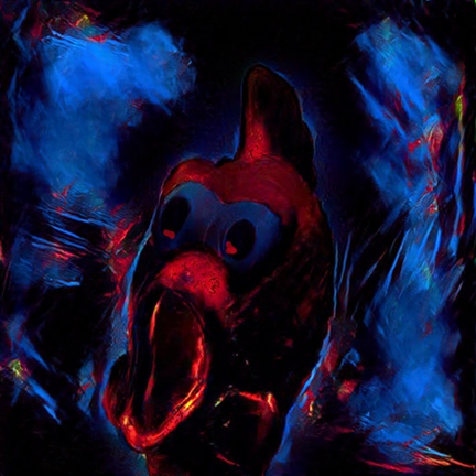 MY RUBBER CHICKEN IN HELL - Peter W. Collier - Medium