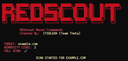 RedScout — Modular Recon Framework | by 0x7ipher | Medium