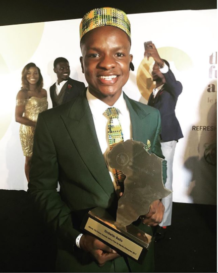 Timilehin Bello Wins Media Enterprise at The Future Awards Africa 2017 ...