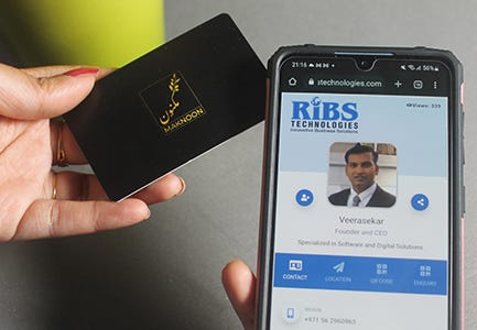 Digital Business Card: Revolutionizing Networking in Dubai and Sharjah ...