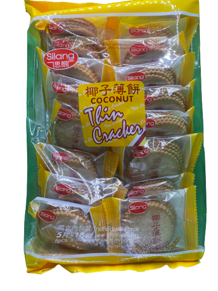 Delicious Coconut Thin Cracker & Coconut Biscuit | Mythinsnacks - Thin ...