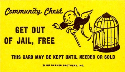 “Get out of Jail — Free”? Or “Go to Jail — Do Not Pass Go”? | by Gene ...