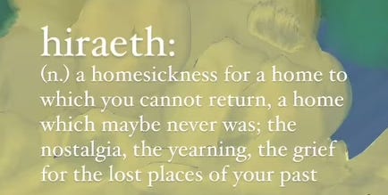 Hiraeth. a home where you can never comeback… | by :) | Jul, 2024 | Medium
