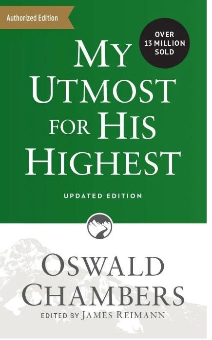 Training for Spiritual Fortitude (The Lord is My Highest Peak — Oswald ...