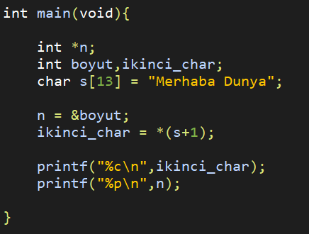 C Dili İle İşaretleyiciler (Pointers) | by Cihat İslam Dede | Medium
