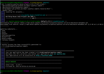 Quarkus — creating a project and setting it up | by Savio Barros | Medium