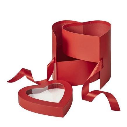 Ella Heart Box — Red | Michael Dark - Michaeldark - Medium