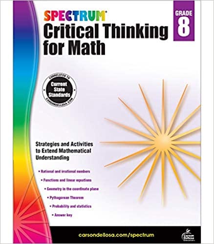 READ/DOWNLOAD!$ Spectrum | Critical Thinking for Math Workbook | 8th ...