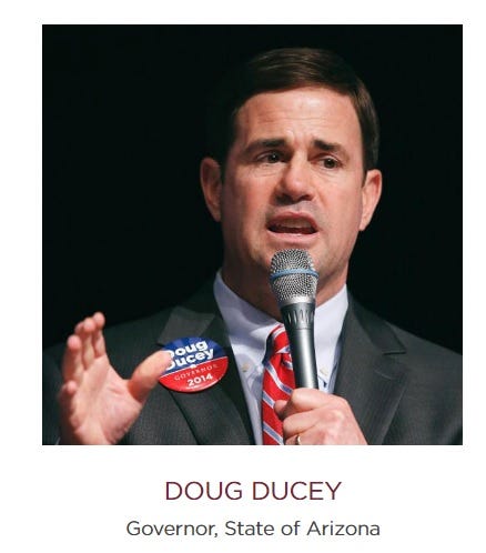 The Company Doug Ducey Kept. At Tuesday evening’s first televised… | by ...