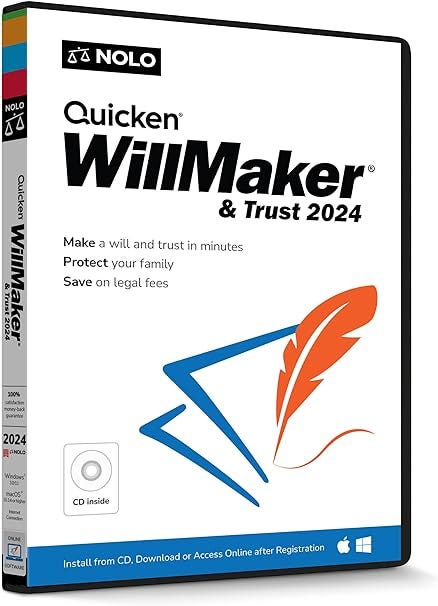 “Ultimate Estate Planning 2024: Quicken WillMaker & Trust — Comprehensive Software for Wills ...