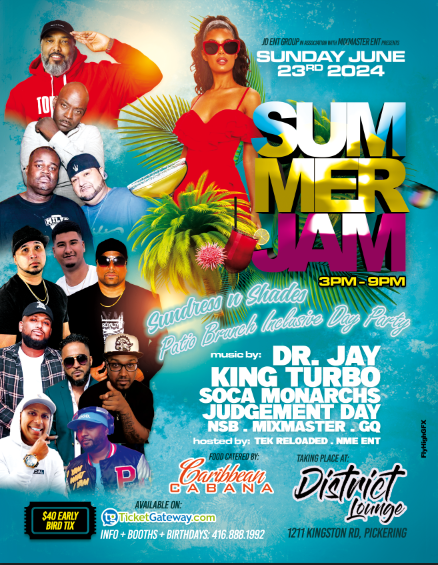 Summer Jam 2024 Day Party w/ Dr. Jay Kingturbo and more - Harry Ajax - Medium