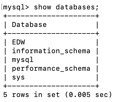 Creating a database star-schema with example. Part 1: installing and configuring MySQL on mac ...