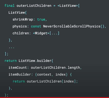 Flutter, Improve performance ListViewBuilder diganti SliverList - Septianton Rezki Rahmatulloh ...