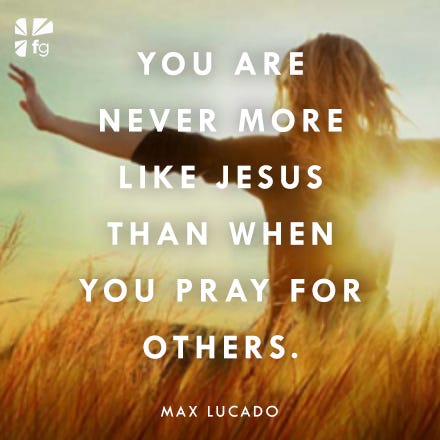Pray For One Another