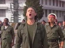 Bill Murray Stripes Army Training Sir