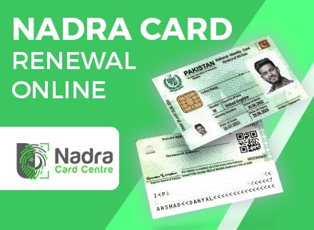 Nadra Card UK Apply Now — Nadra Card Renewal Online | NCC - Robertjamesjame - Medium
