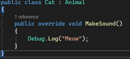 Day 111 of Game Dev: Overriding methods from Inheriting Classes in C# ...