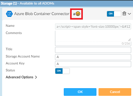 11°CVE - HTML Injection in Security Fabric Connectors to (Amazon S3, Azure Blob Container, and ...