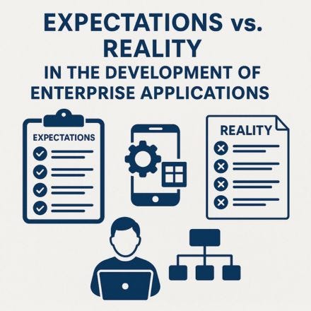 Expectations vs. Reality in the Development of Enterprise Applications ...