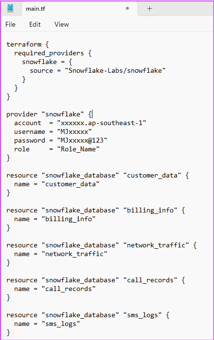 Automating Snowflake Database Object Creation With Terraform By Manish Kumar Jha Oct 2024 3025