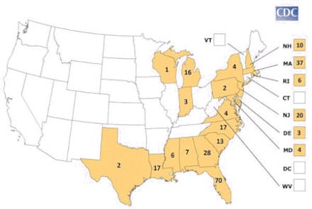 Massachusetts on High Alert After First Eastern Equine Encephalitis ...