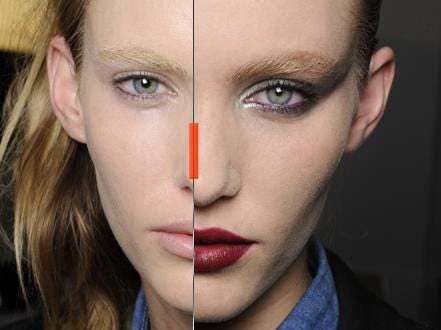 Models Before and After Makeup | by Edith Zimmerman | The Hairpin | Medium