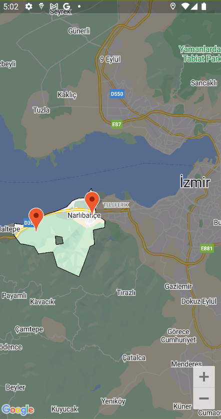 Show Active Area in Flutter With Google Maps - Create a polygon hole | by Ahmet Can Poyraz | Medium