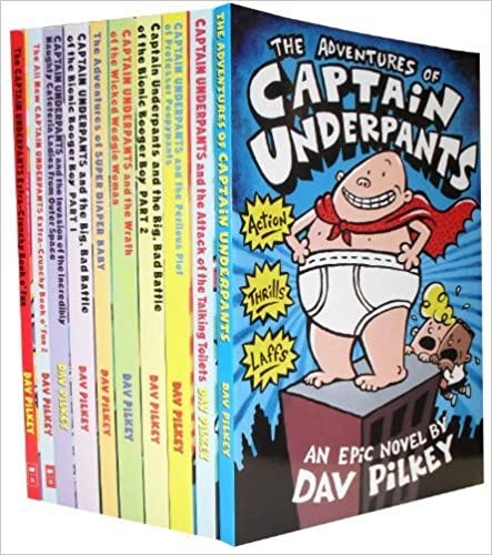 READ/DOWNLOAD# Captain Underpants: 10 Book Set FUL | by READ/DOWNLOAD ...