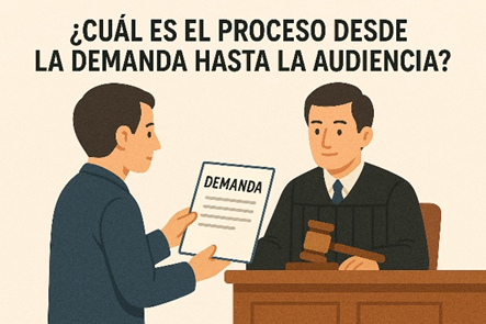 ¿Cuál es el proceso desde la demanda hasta la audiencia? | by ...