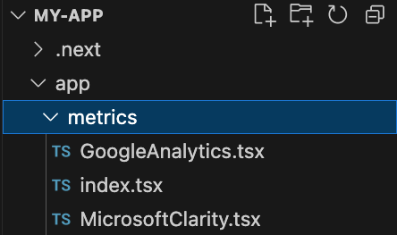 Short: How to setup Google Analytics and Microsoft Clarity with Nextjs ...