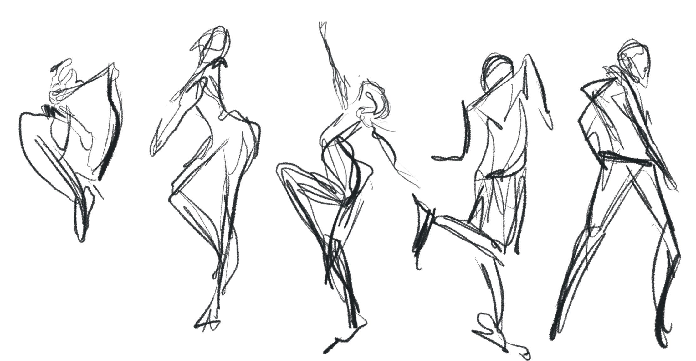 Human Figures In Action