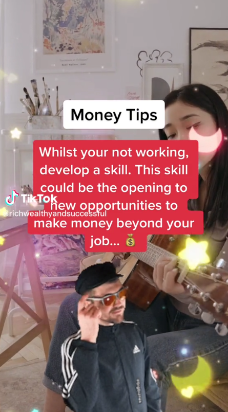 Money Tips 💰 Whilst you’re not working, develop a skill - Rich Wealthy ...
