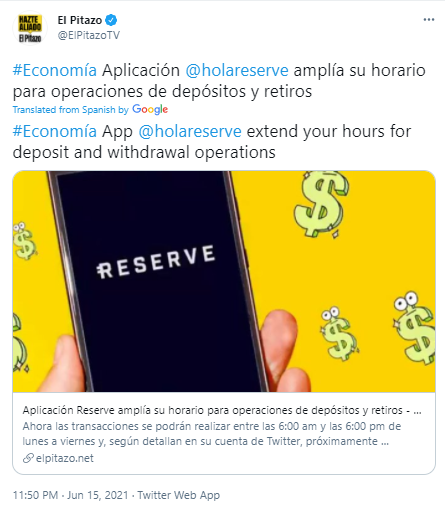Reserve App Update. Longer hours and self-service | by Mr Mallo ...
