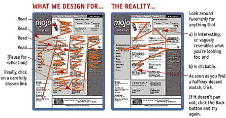 Web Design. We use the web by scanning… | by Tyler Brown | Medium