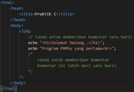 Server Side #2 — PHP Dasar. PHP merupakan singkatan dari Hypertext ...