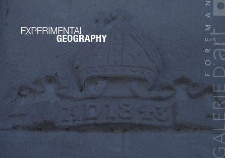 Experimental Geography | Foreman. Curated by Nato Thompson | by Alex ...