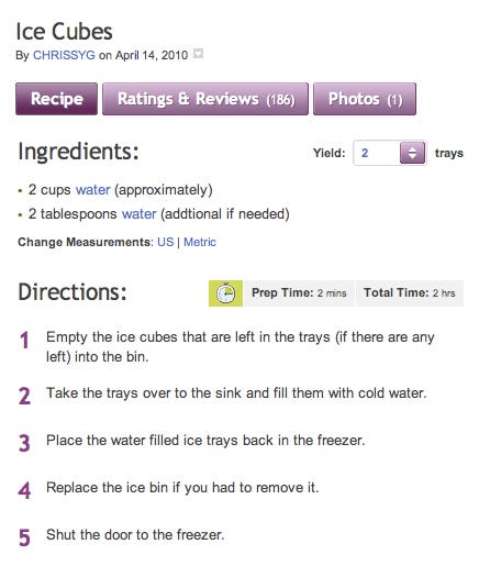 How to Make Ice | by Edith Zimmerman | The Hairpin | Medium