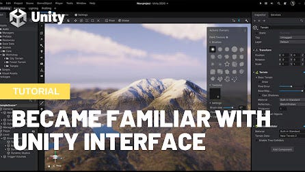 Became Familiar With Unity Interface | by Dhaneesh | Medium