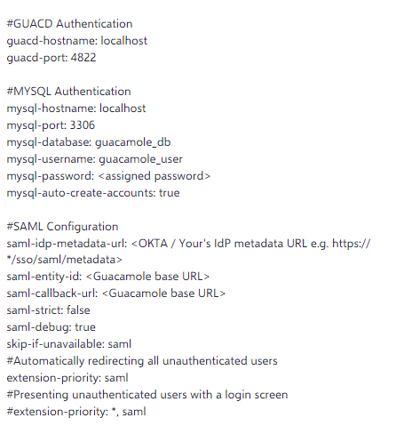 SAML Authentication with Apache Guacamole 1.4 Hi Folks, This is my ...