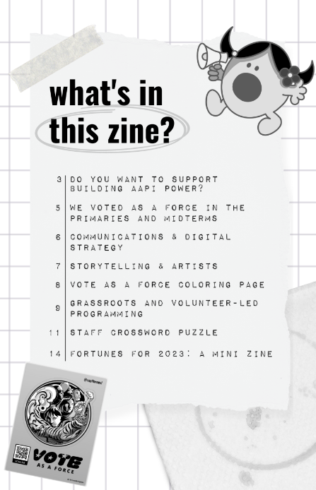2022 End of Year Zine - AAPIs for Civic Empowerment Education Fund - Medium