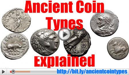 ANCIENT COIN TYPES Explained Guide to Roman Greek Biblical and ...
