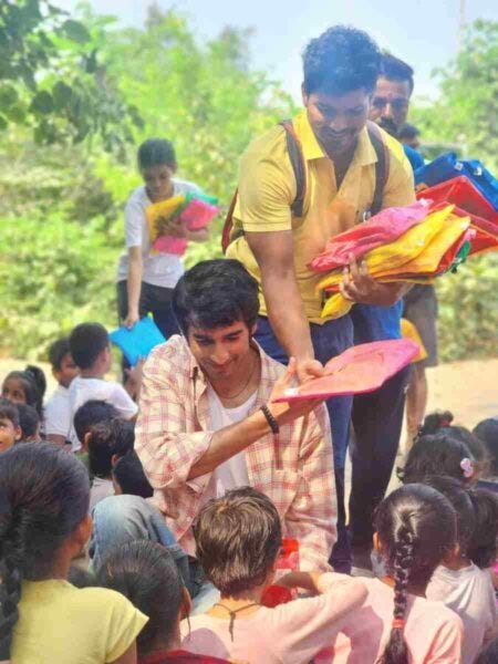 Shantanu Maheshwari’s sweet gesture brings joy to young kids during the ...